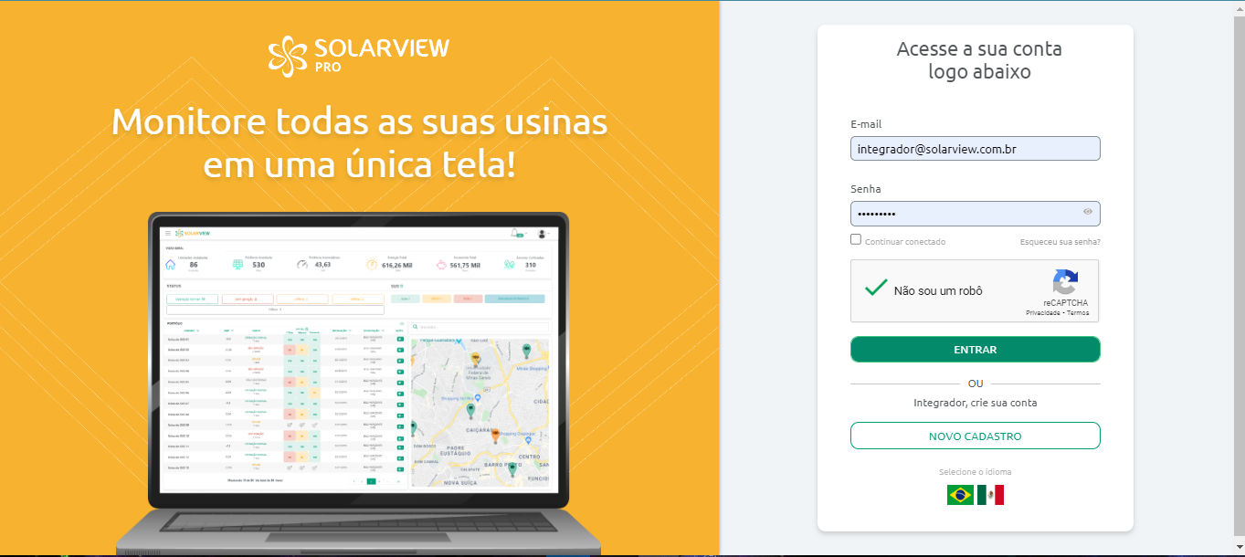 Como cadastrar uma nova unidade no portal da SolarView? - SolarView